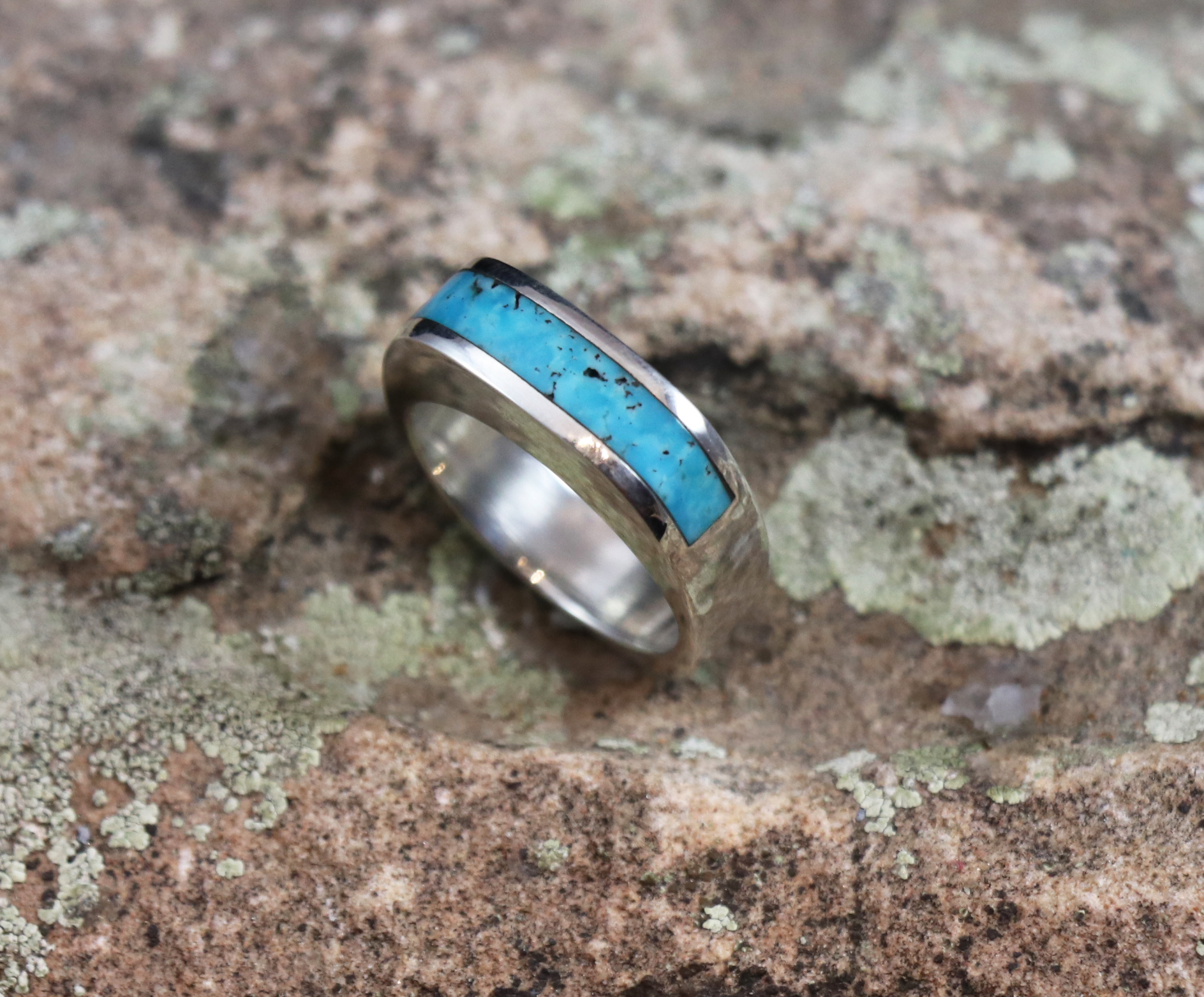 Arizona Turquoise Stacker Ring | Legacy Gallery Inc.