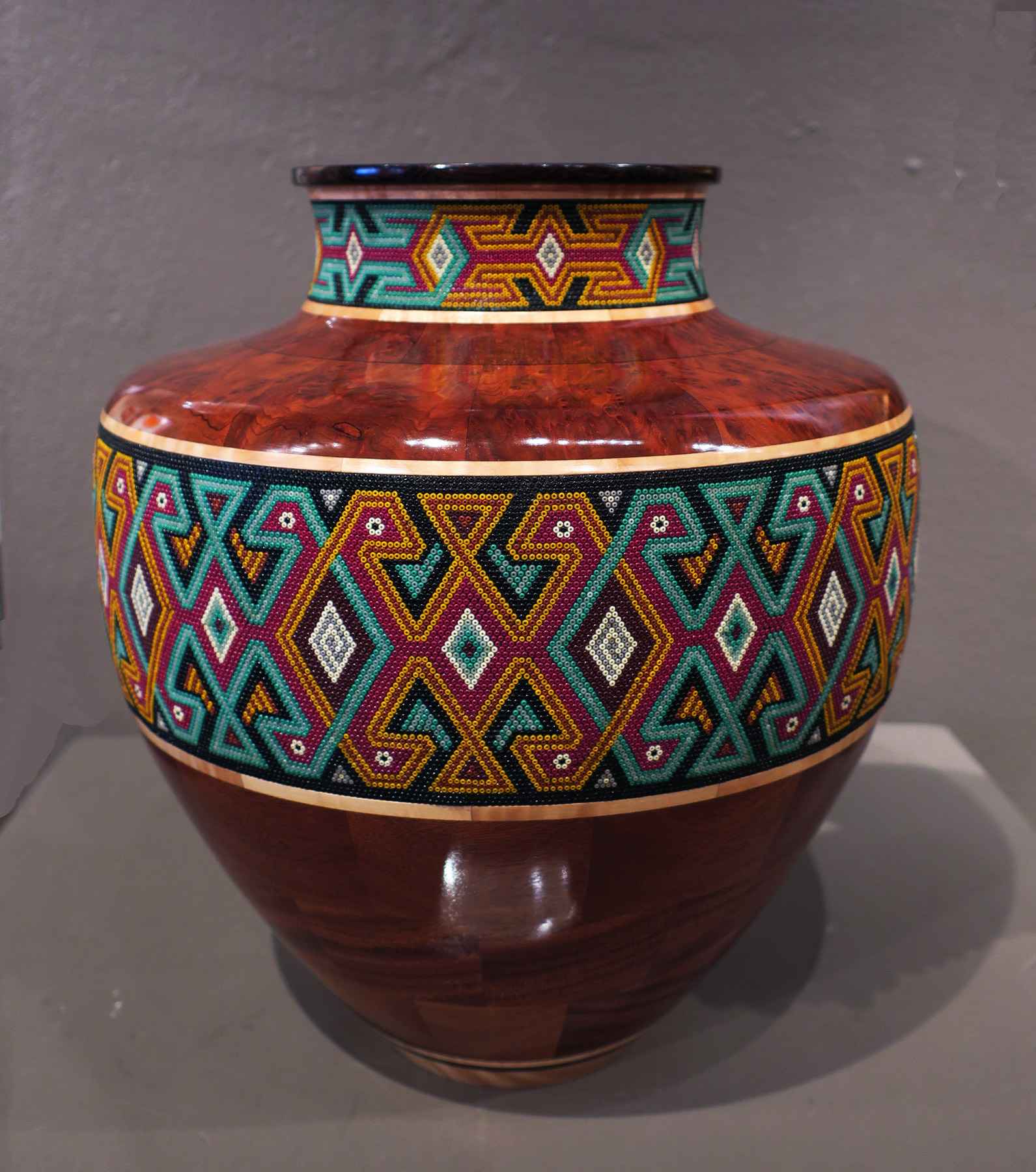 Beaded Kuba Pattern | Legacy Gallery Inc.